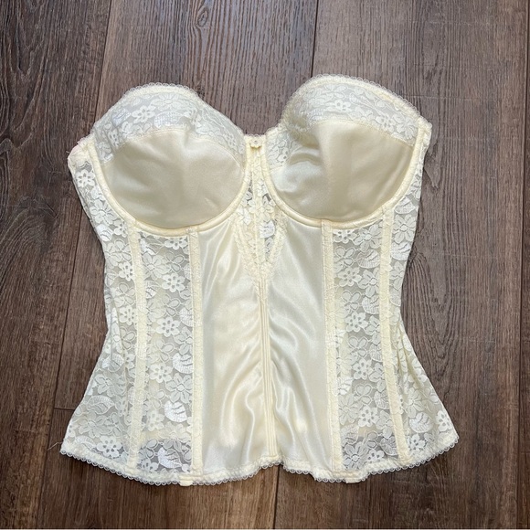 Dominique | Intimates & Sleepwear | Dominique Lace Corset Bridal Long ...
